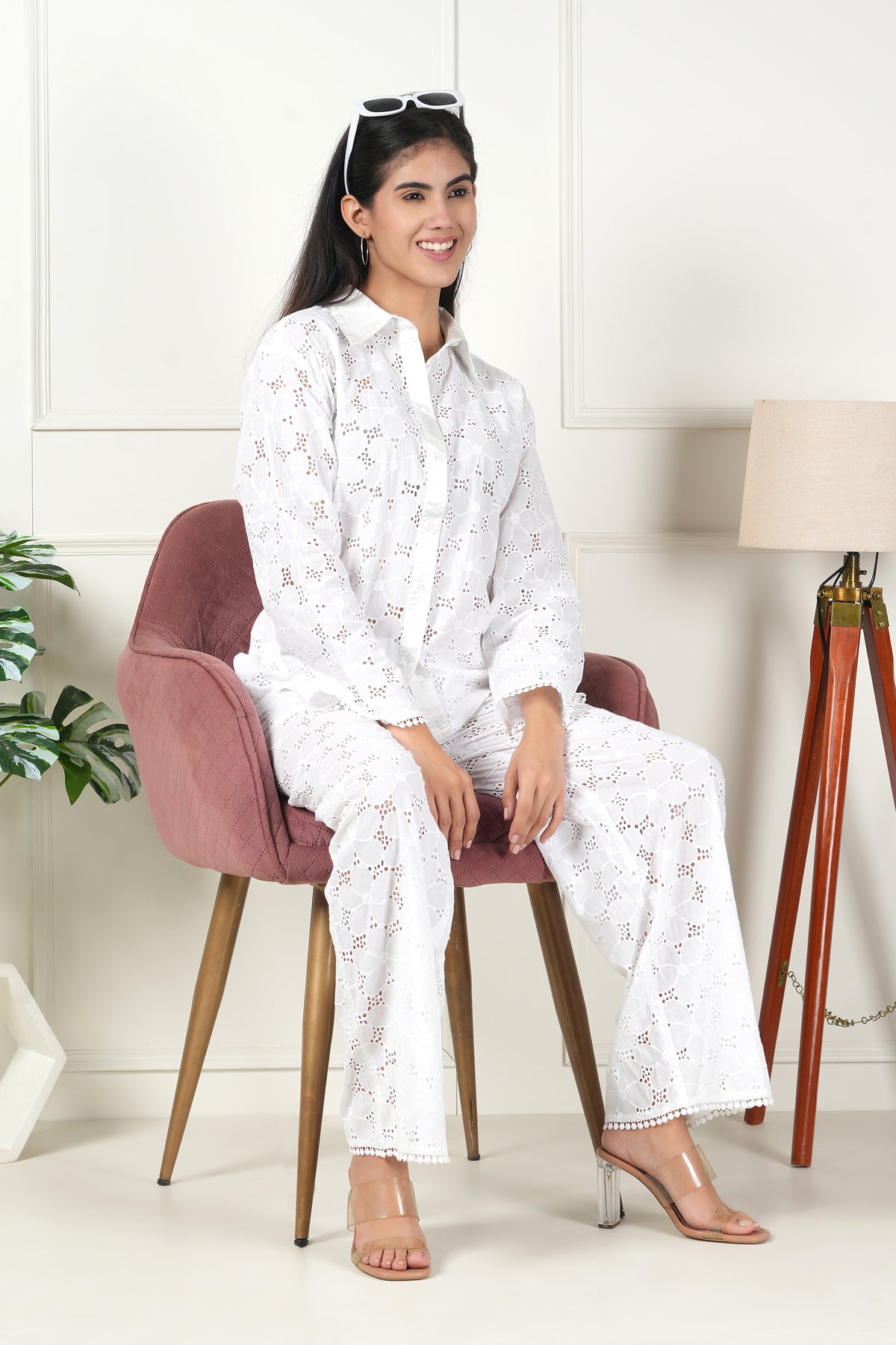 Daisy | White Co-ord Set | Islay shop